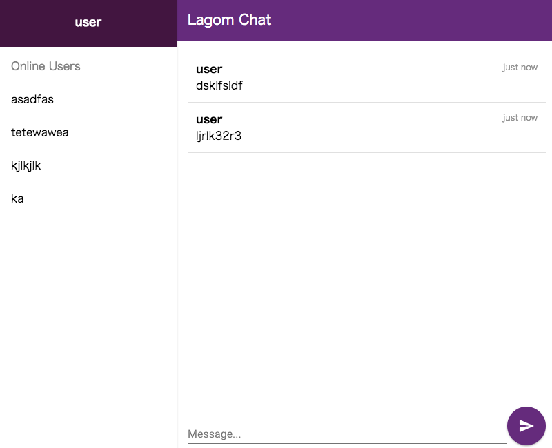 Scala ではじめるマイクロサービス Lagom でチャットを実装してみよう！